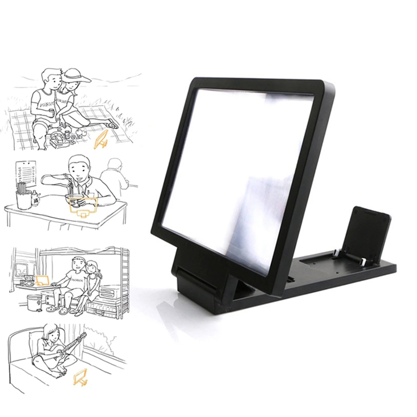 Screen Amplifier Phone Magnifier Screen For All Smartphones – SMARTCHOZ